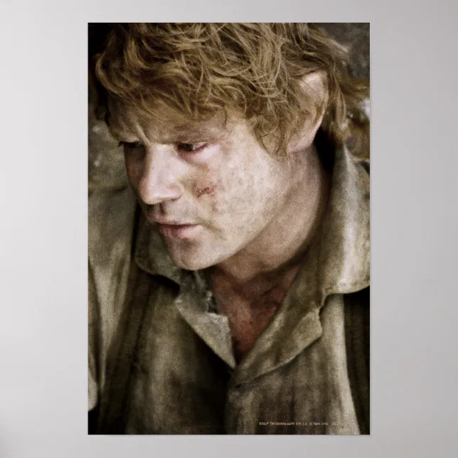 Samwise side face poster | Zazzle