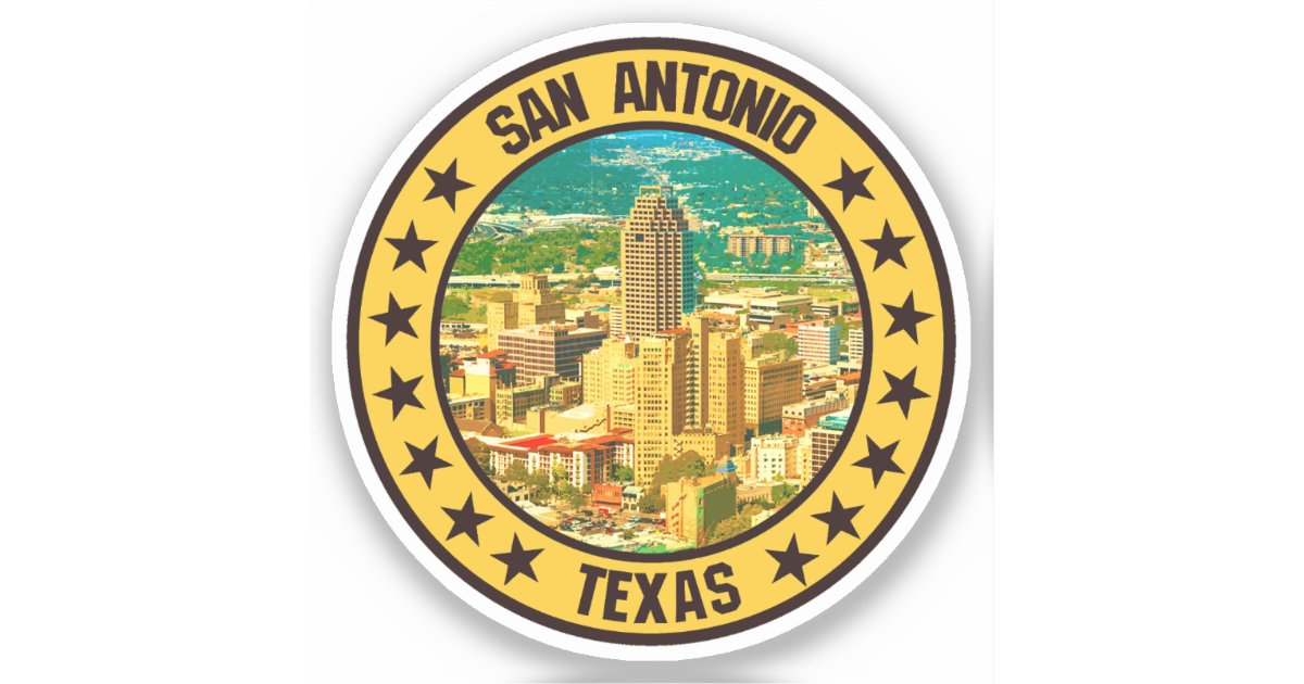 San Antonio Sticker | Zazzle