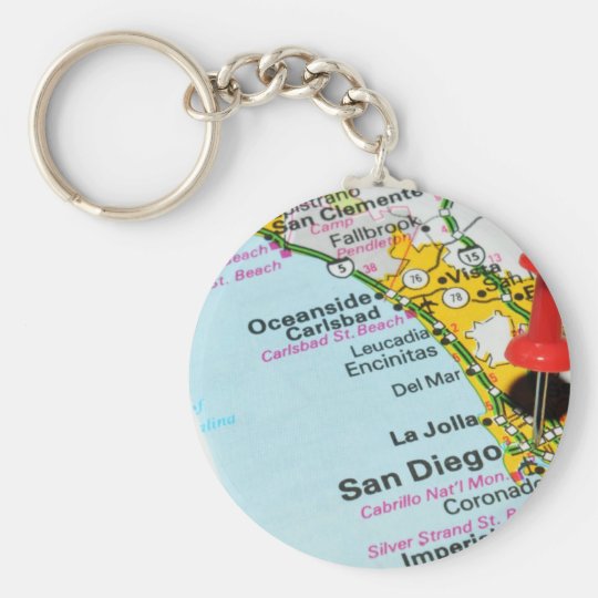 San Diego, California Keychain | Zazzle.com