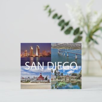San Diego, California Postcard | Zazzle