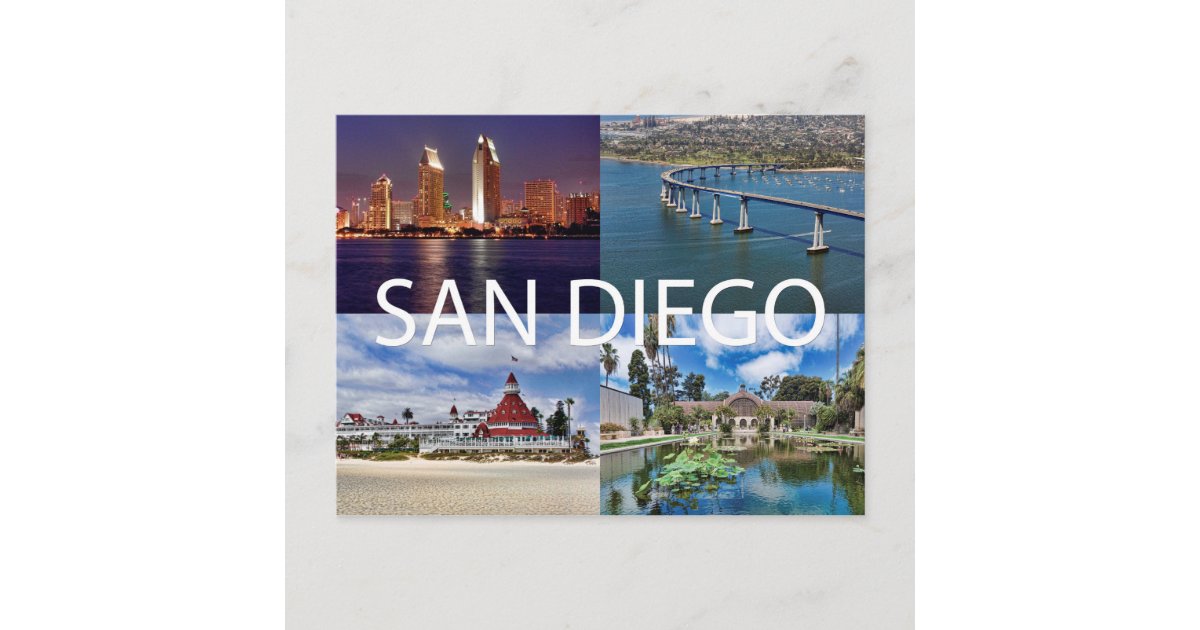 San Diego, California Postcard | Zazzle