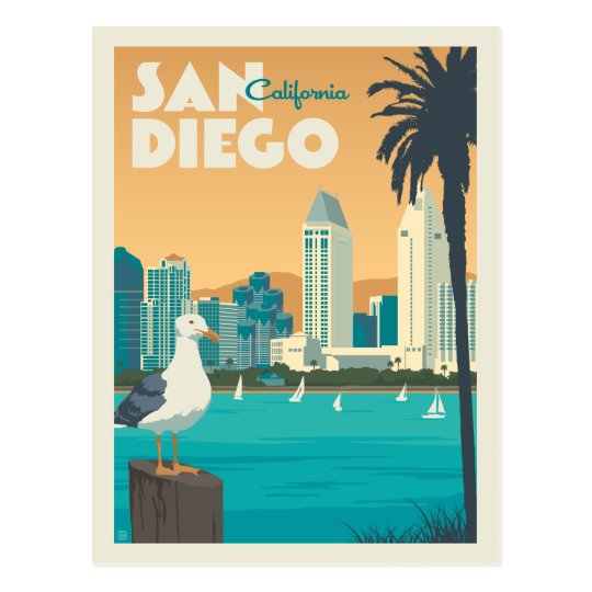 San Diego, California Postcard | Zazzle.com
