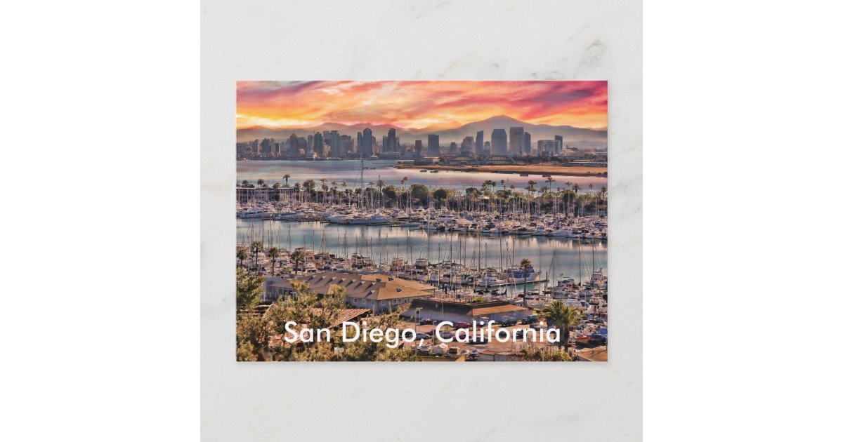 San Diego, California Postcard | Zazzle