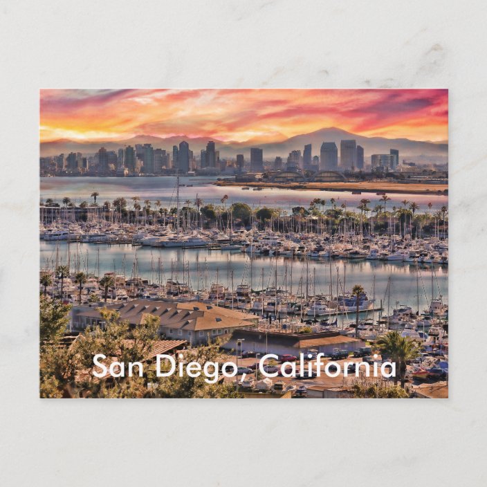 San Diego, California Postcard | Zazzle.com