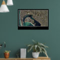 San Diego & Coronado California Satellite Map Poster | Zazzle
