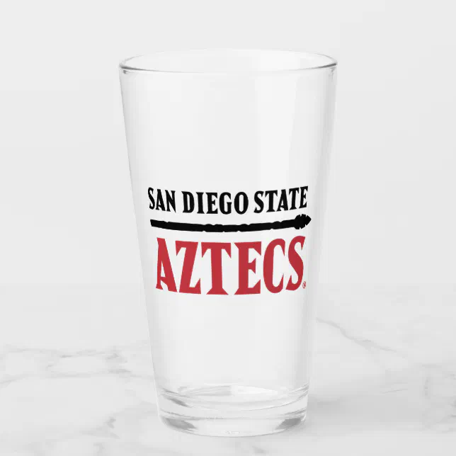San Diego State Aztecs Glass | Zazzle