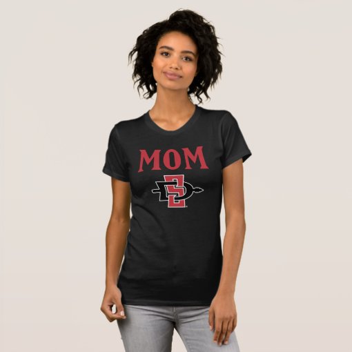 San Diego State Mom T-Shirt | Zazzle