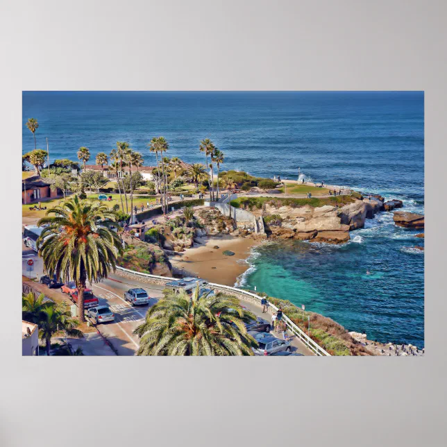 San Diego's La Jolla Cove Poster | Zazzle
