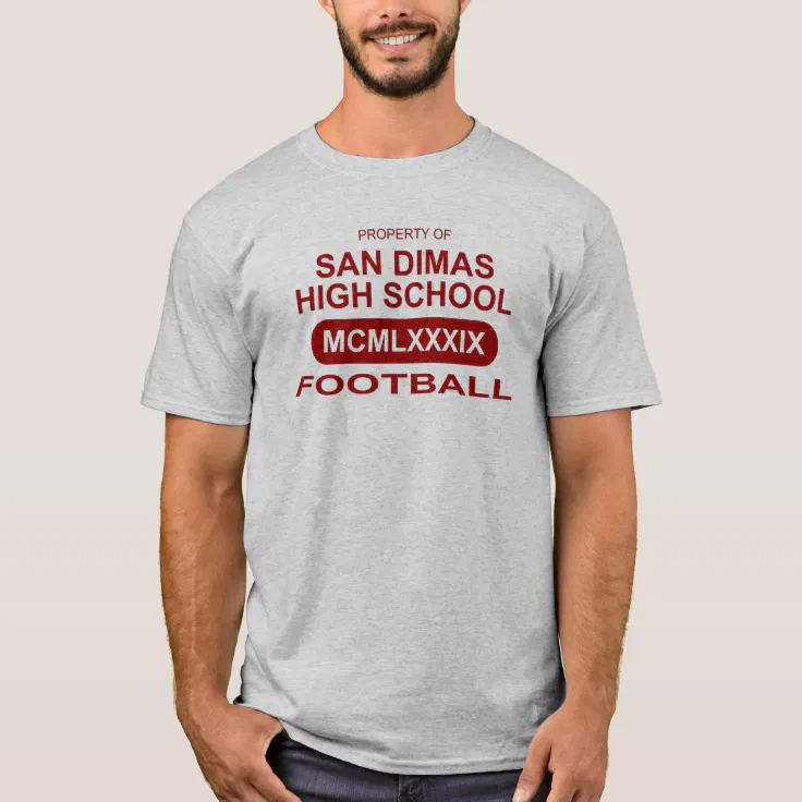 San Dimas High School Football T-Shirt | Zazzle