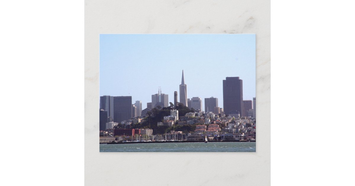 San Francisco City View Postcard | Zazzle