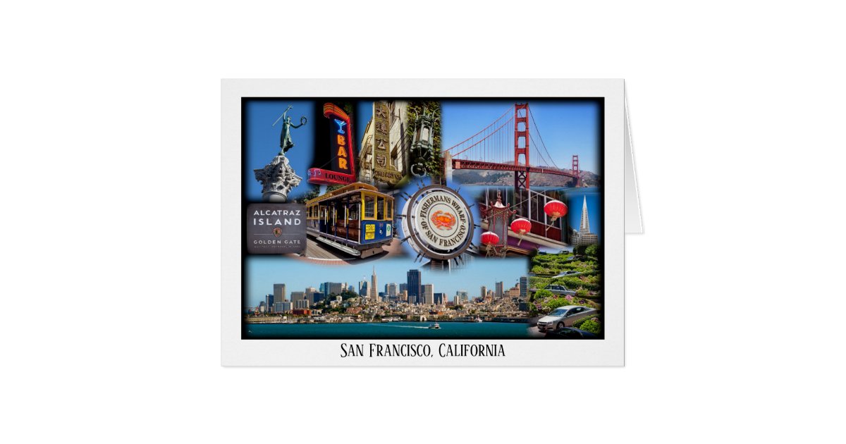 San Francisco Iconic Landmark Attractions | Zazzle