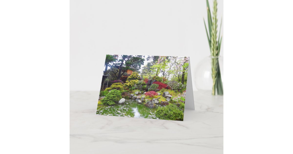 San Francisco Japanese Tea Garden #10 Card | Zazzle