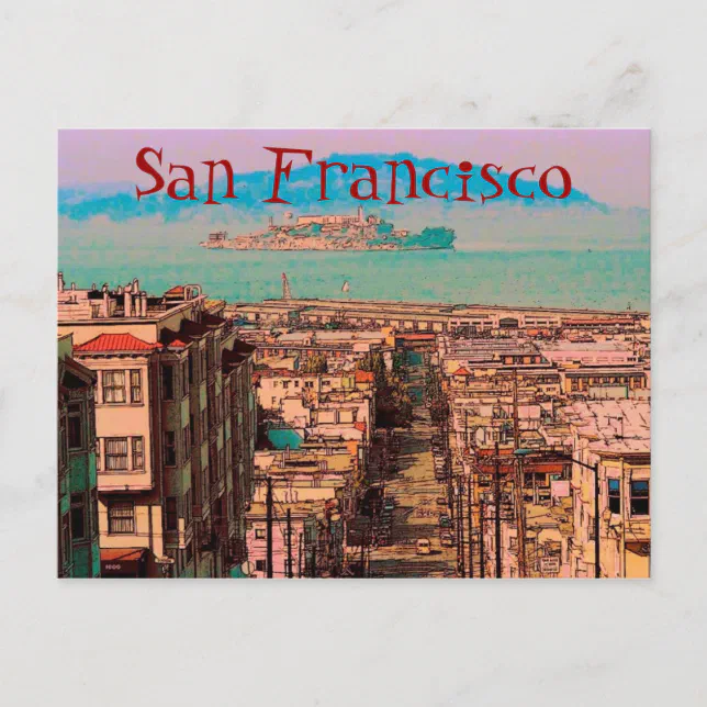 San Francisco Postcard | Zazzle