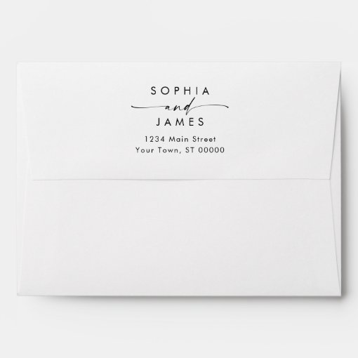 San Francisco Skyline Wedding Envelope | Zazzle