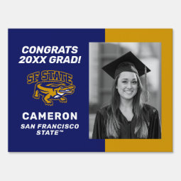 San Francisco State | Congrats Grad Sign | Zazzle
