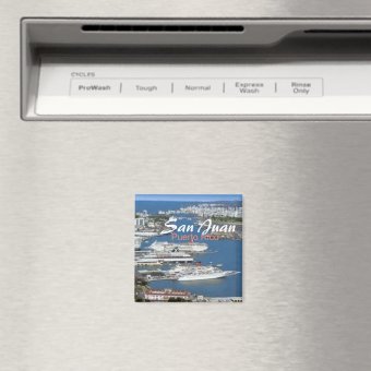 San Juan Puerto Rico Travel Souvenir Fridge Magnet | Zazzle
