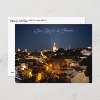 San Miguel de Allende Mexico Postcard | Zazzle