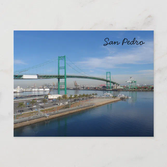 San Pedro, California Postcard | Zazzle