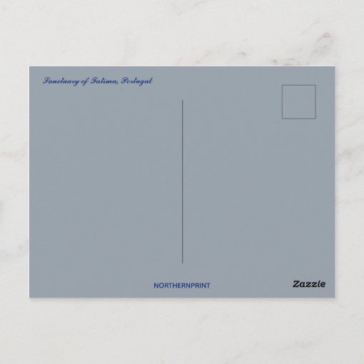 Sanctuary of Fatima Portugal Postcard | Zazzle