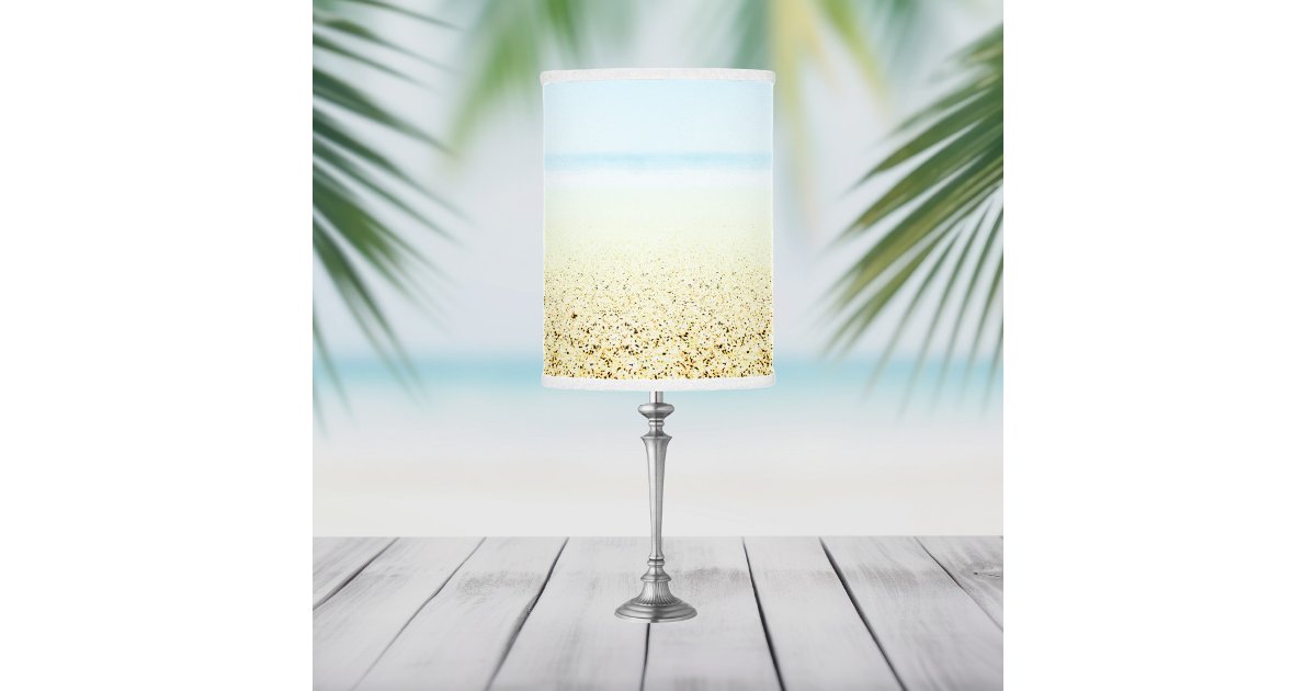 Sand and Sea Calm Coastal Lamp Shade | Zazzle