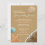 Sand and Shells Beach Birthday Party Invite | Zazzle