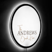 Sand and Shells LED Sign | Zazzle