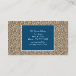 Sand Business Card | Zazzle