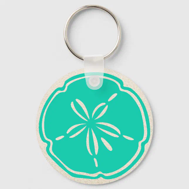 Sand Dollar Keychain | Zazzle
