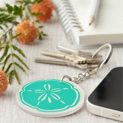 Sand Dollar Keychain | Zazzle