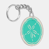 Sand Dollar Keychain | Zazzle