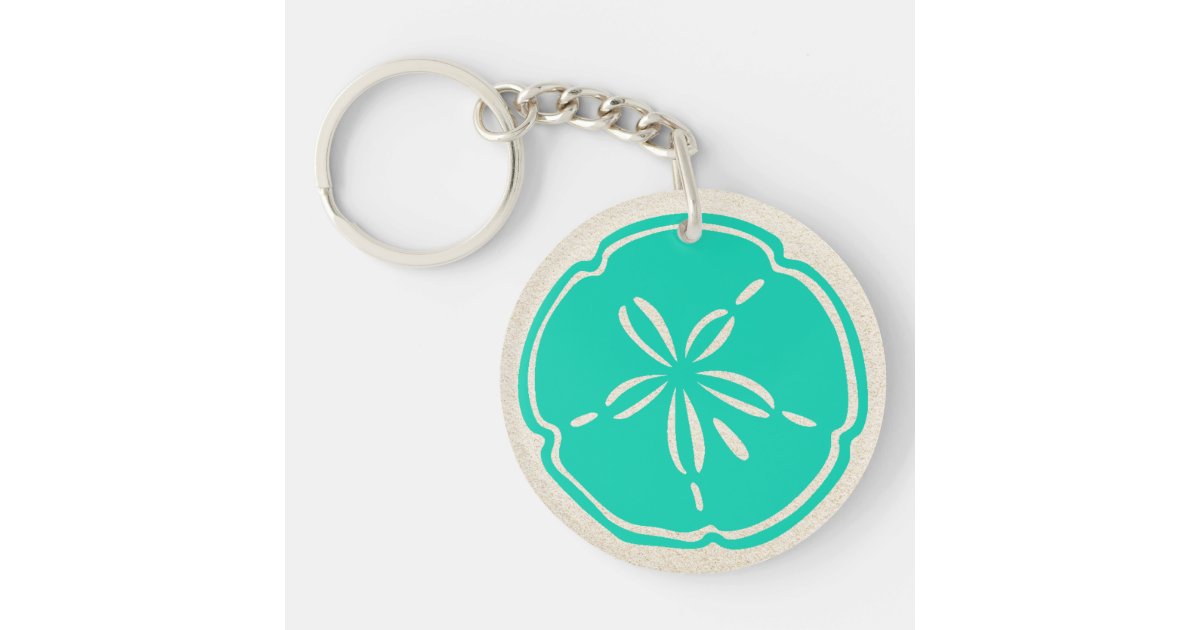 Sand Dollar Keychain | Zazzle