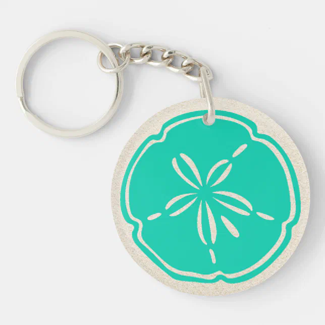 Sand Dollar Keychain | Zazzle