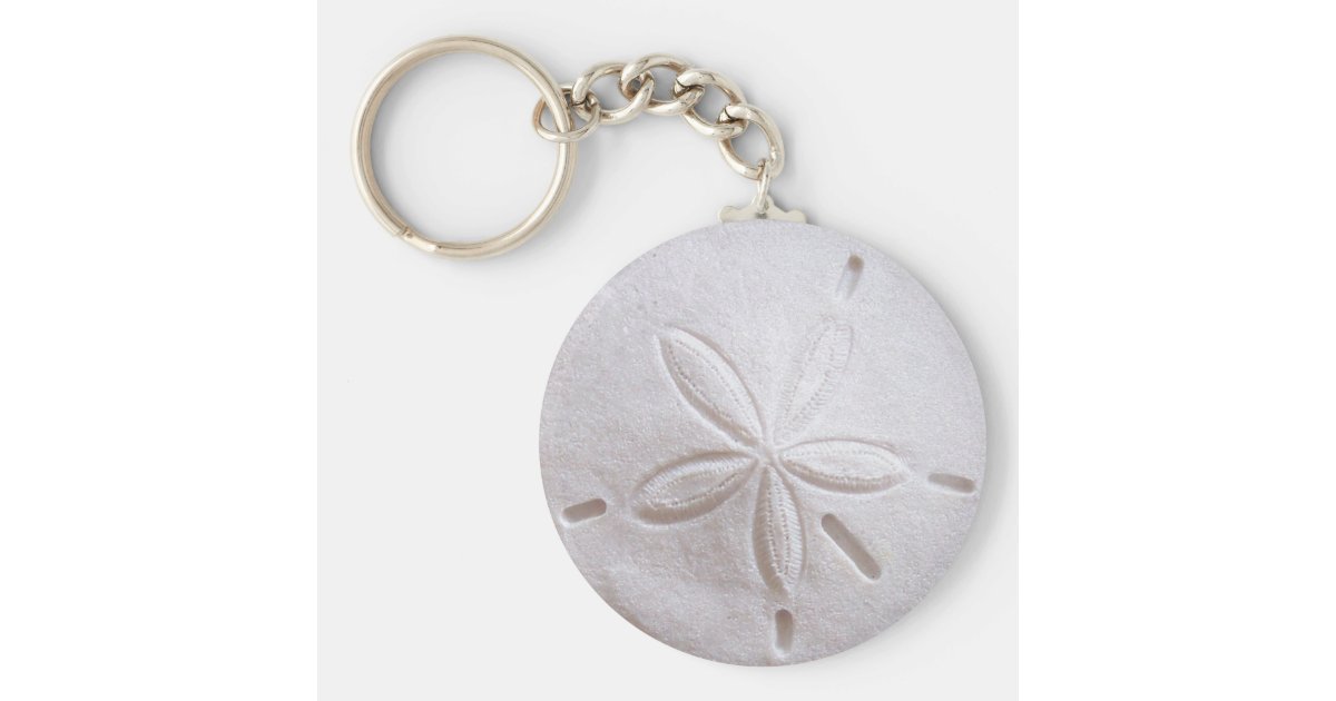 Sand Dollar Keychain by SRF | Zazzle.com