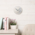Sand Dollar Round Clock | Zazzle