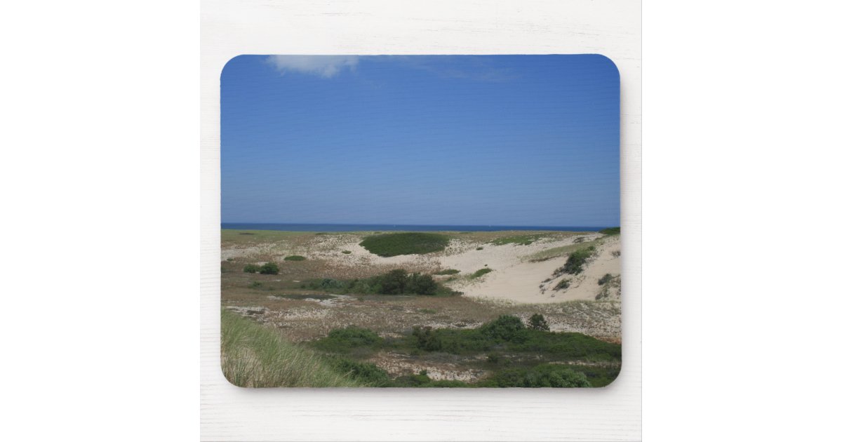 Sand Dunes on Cape Cod Mousepad | Zazzle