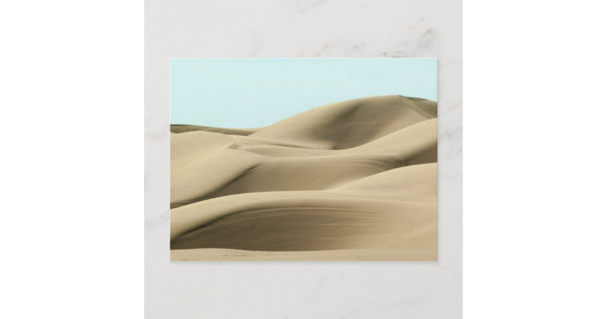 Sand Dunes Postcard | Zazzle