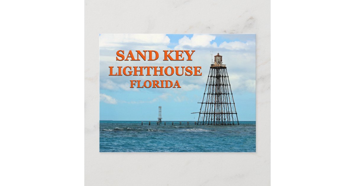 Sand Key Lighthouse, Florida Postcard | Zazzle