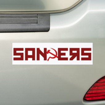 Sanders Communist Bumper Sticker | Zazzle
