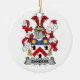 Sanders Family Crest Ceramic Ornament | Zazzle