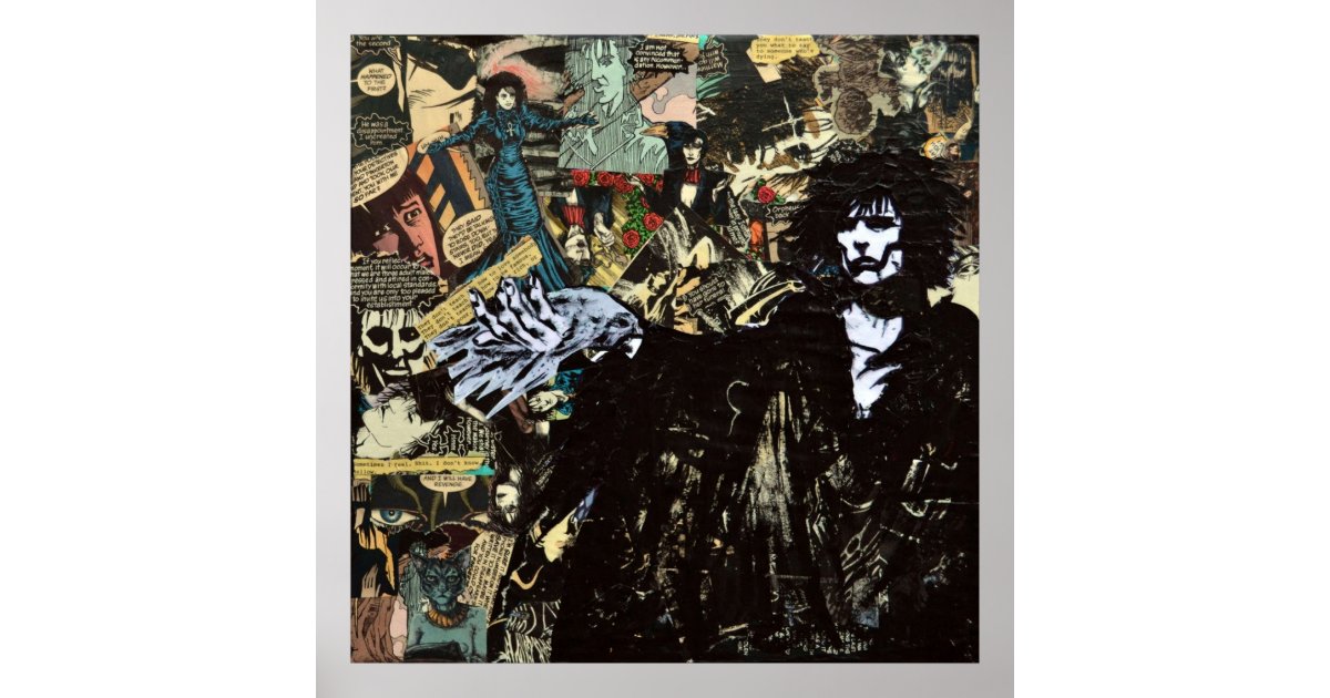 Sandman Collage Poster | Zazzle