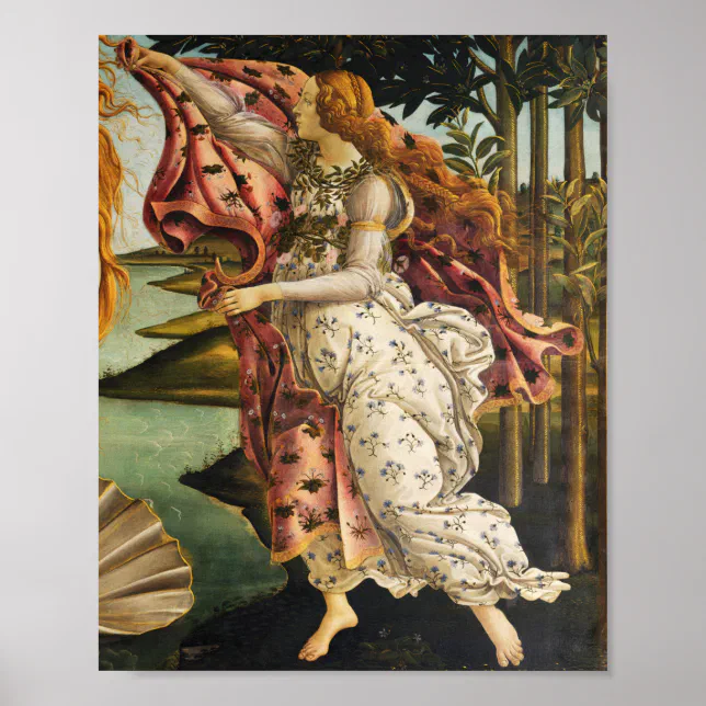 Sandro Botticelli Birth of Venus Hora of Spring Poster | Zazzle
