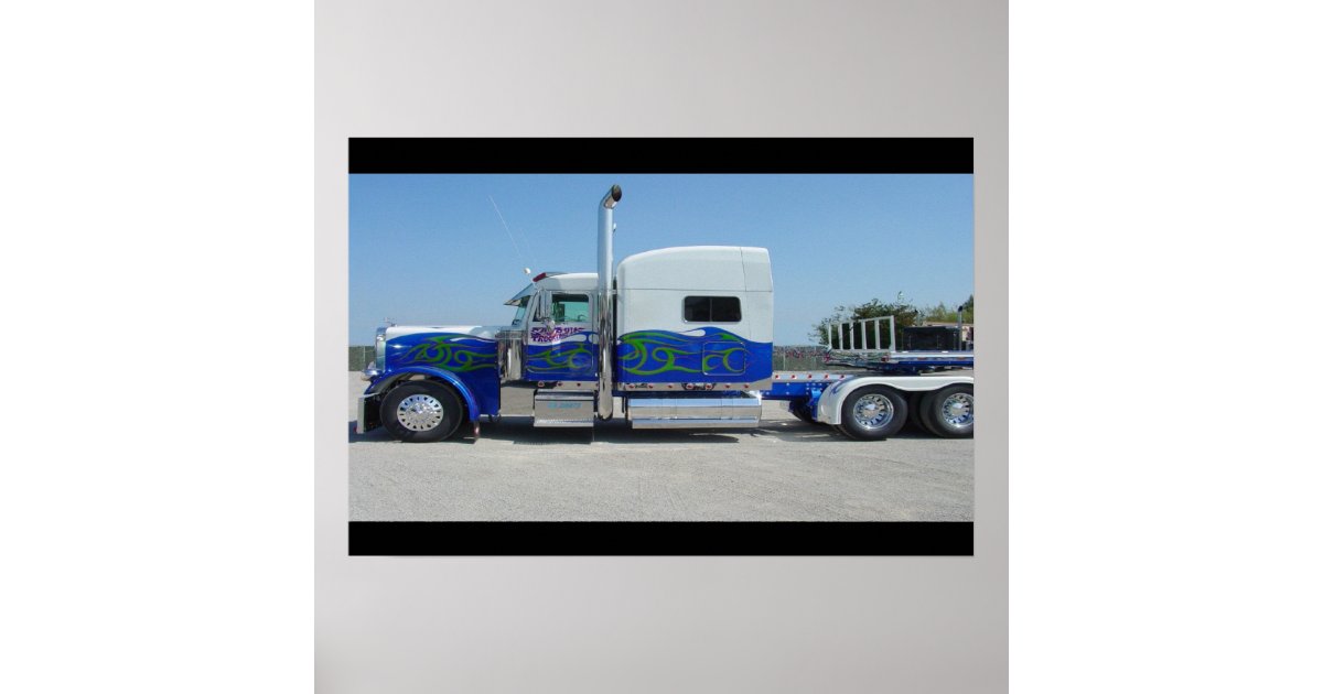 Sandvik Trucking Poster | Zazzle