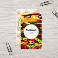 sandwich delicatessen business card | Zazzle