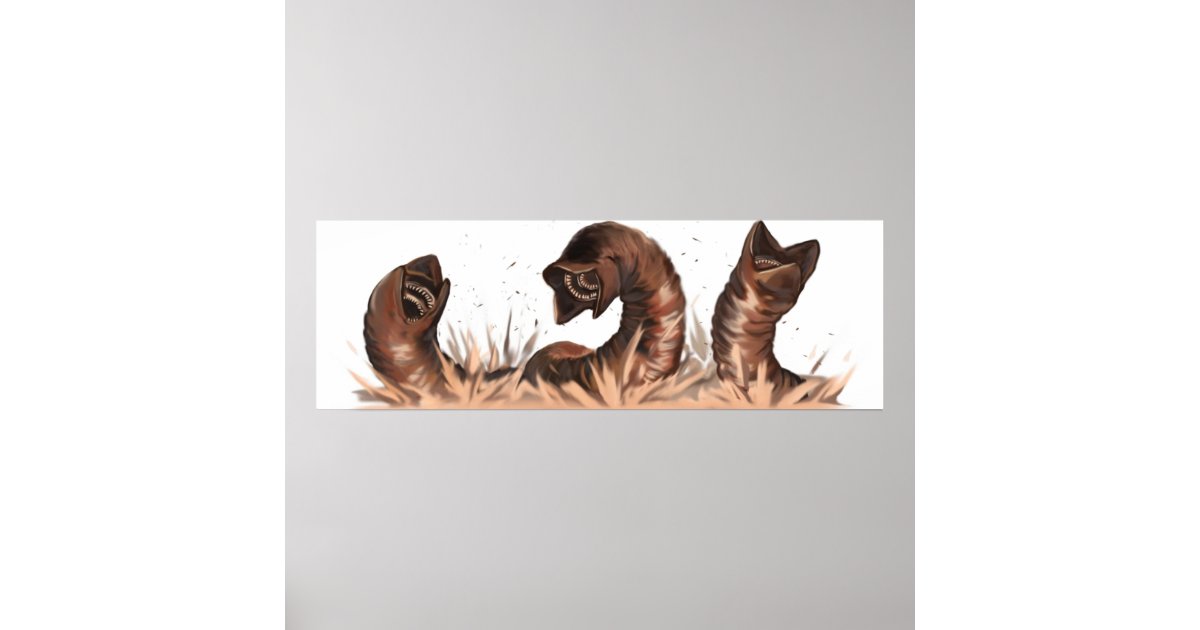 Sandworms of Dune Poster | Zazzle