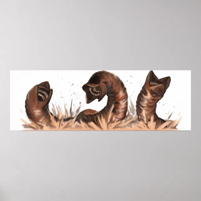 Sandworms of Dune Poster | Zazzle