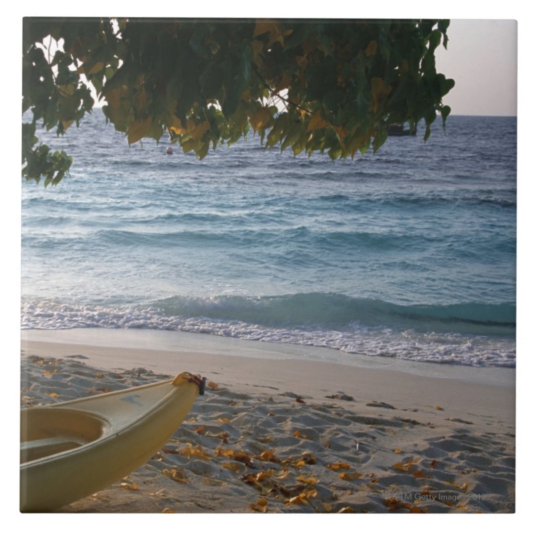 Sandy Beach 6 Ceramic Tile | Zazzle