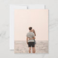 Sandy Beach Names in Sand Hearts Ocean Wedding Invitation | Zazzle
