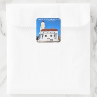 Sandy Hook Lighthouse, New Jersey Stickers | Zazzle