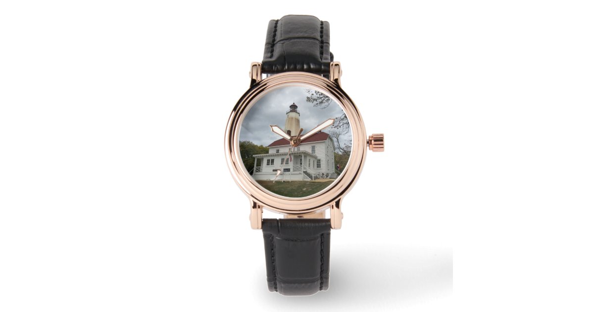 Sandy Hook Lighthouse Watch | Zazzle