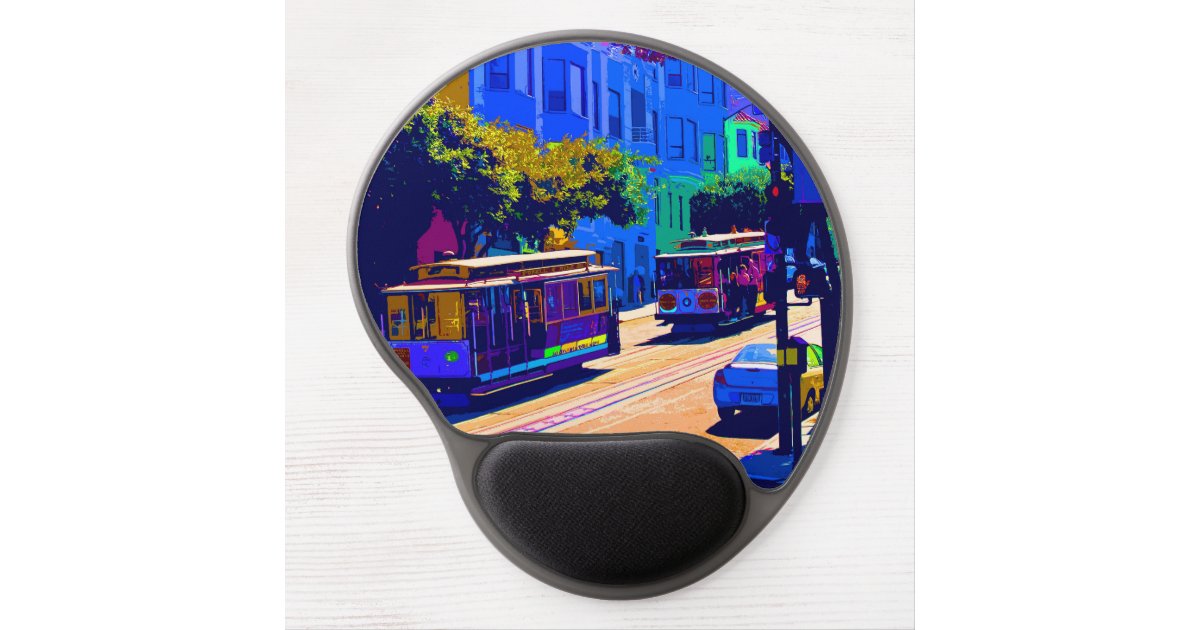 SanFrancisco 002 Gel Mouse Pad | Zazzle